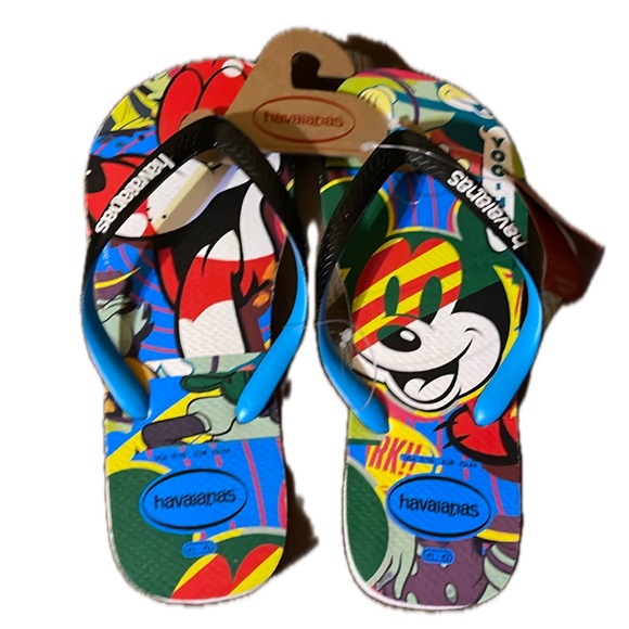 Havaianas | Shoes | Havaianas Disney Pop Art Sandalsmickey And Pluto ...